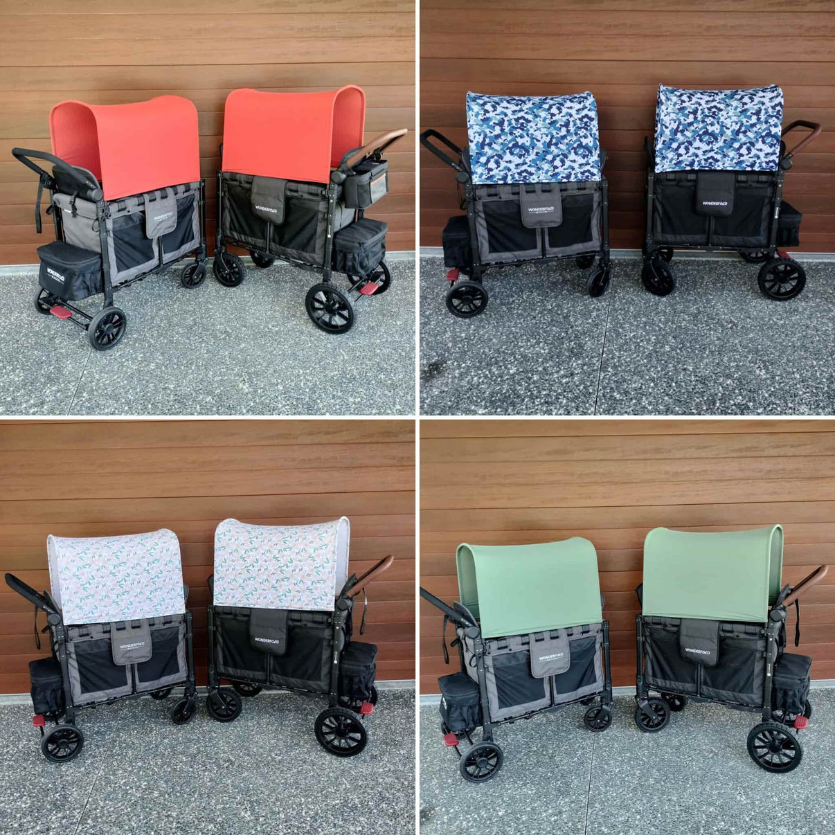 WonderFold Full Canopies | Pram Wagons Australia | Pragon