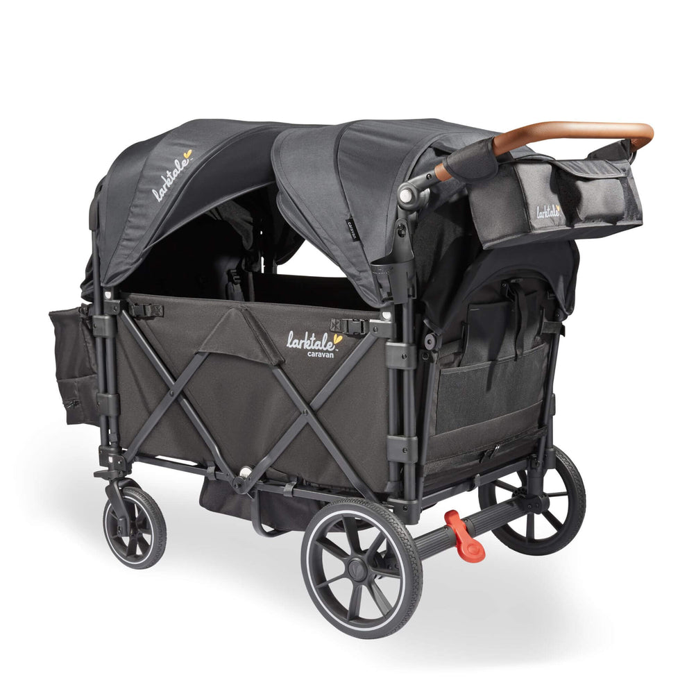 Larktale caravan™ Quad | Widest 4 Seat Pram Wagon | Pragon