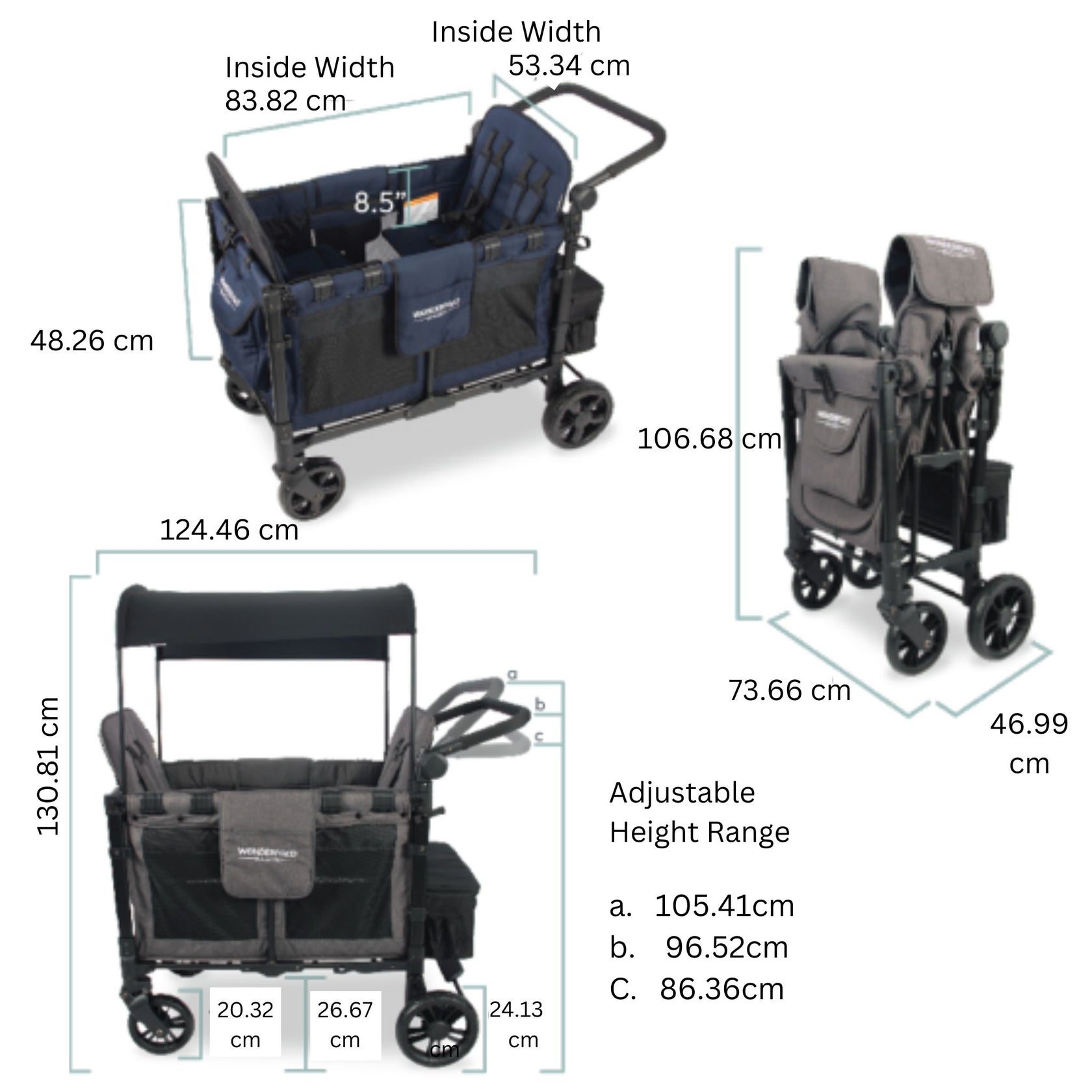 WonderFold Wagon Australia | 4 Seater Elite Wagon | Pram Wagon – Pragon